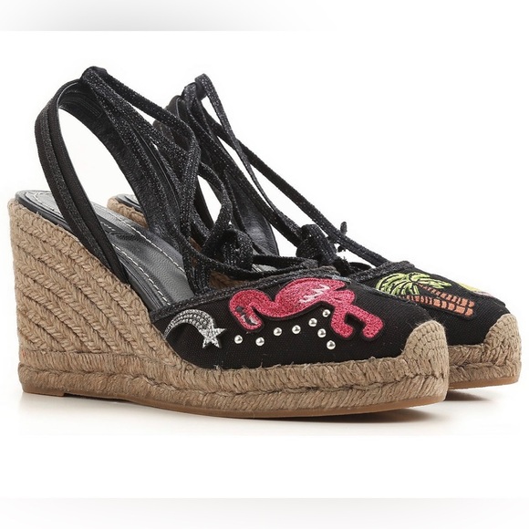 Marc Jacobs | Shoes | Marc Jacobs Nathalie Wedges Espadrilles ...